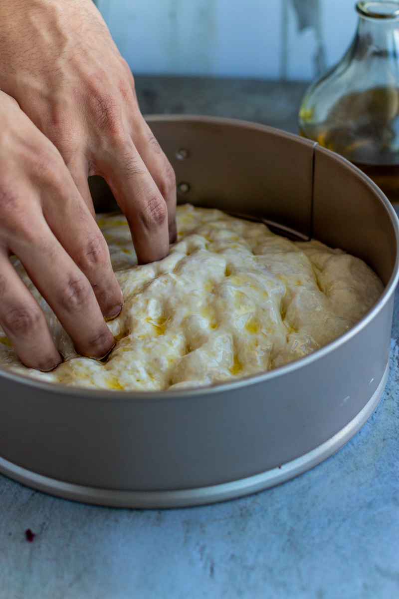 Focaccia Bread - Maria's Munchies