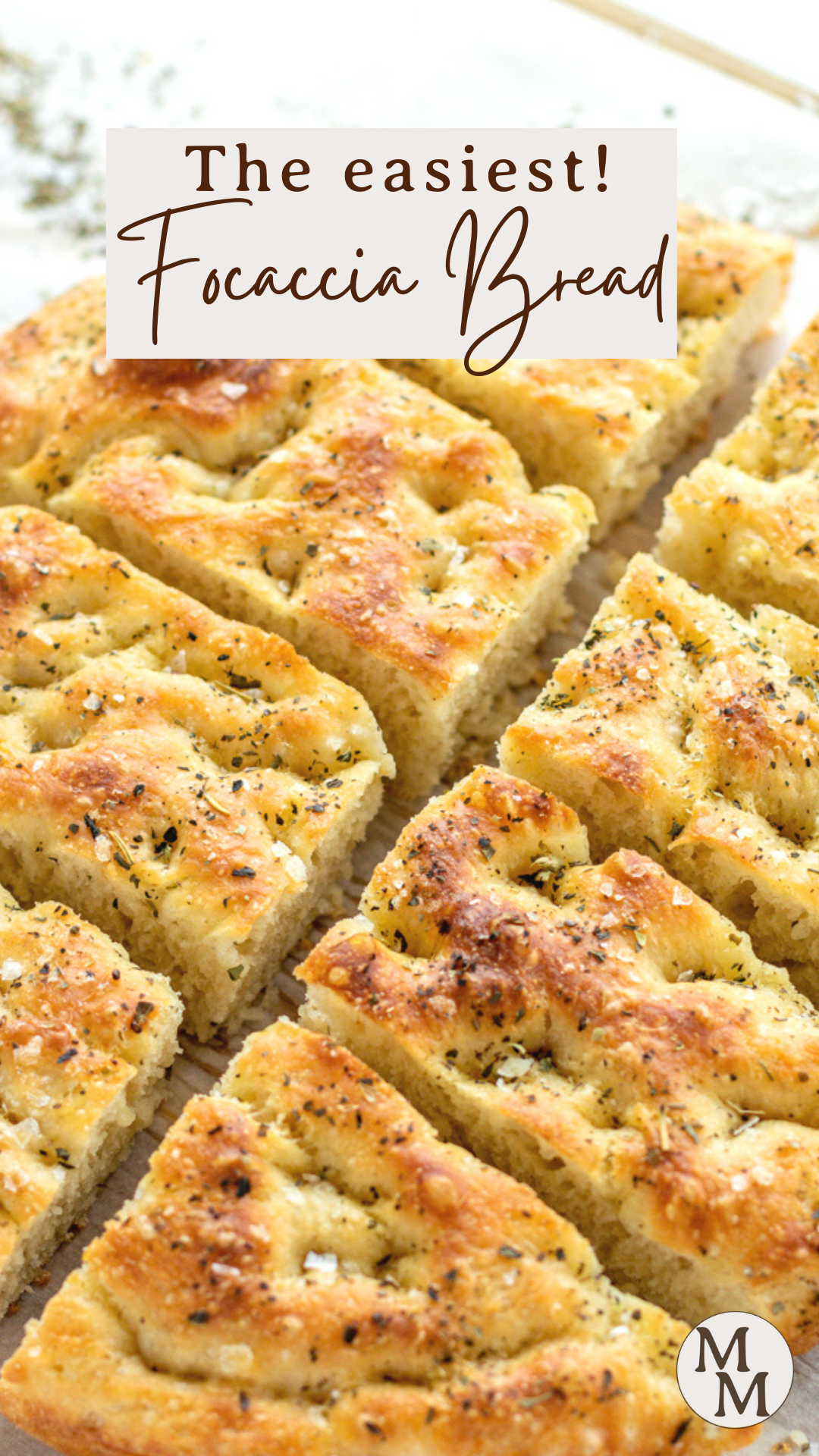 Focaccia Bread - Maria's Munchies